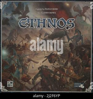 The board game Ethnos by Paolo Mori Stock Photo - Alamy