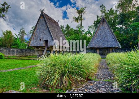 Rumah Tambi is a traditional house from Tampo Lore, Poso Regency ...