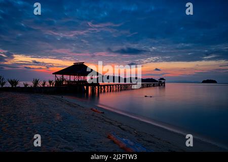 Kadidiri Paradise Resort and Dive Center lies directly on a white sand ...