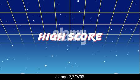 High Score sign Stock Photo - Alamy