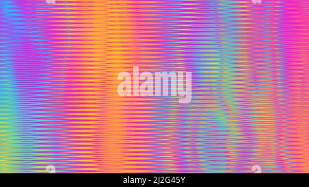 An illustration of trippy psychedelic rainbow op art glass refraction ...