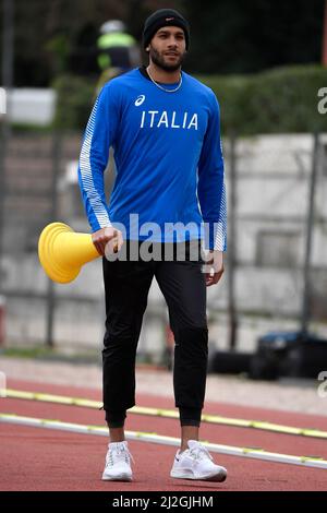 Marcell Jacobs winning in the 100 meters at the European Athletics ...