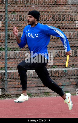 Marcell Jacobs winning in the 100 meters at the European Athletics ...