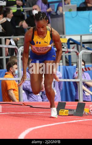 Sada WILLIAMS of Barbados Heats 400M Women during the World Athletics ...