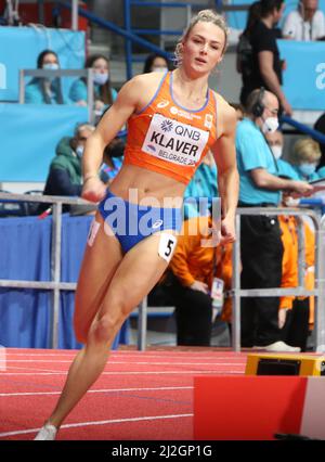 Lieke KLAVER of Nederlandts Heats 400M Women during the World Athletics ...