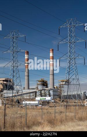 Pueblo, Colorado - The Comanche Generating Station, a coal-fired power ...