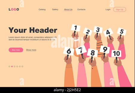 Competition judges vector illustration Stock Vector Image & Art - Alamy
