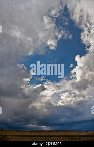Fluffy clouds in Colorado Stock Photo - Alamy