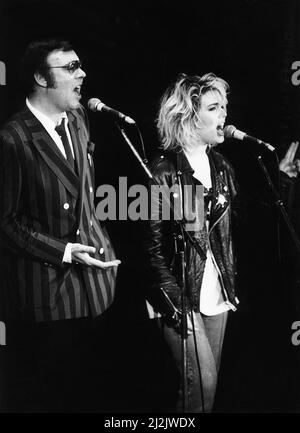 Kim Wilde performing on stage at the 80s music Rewind Festival South ...