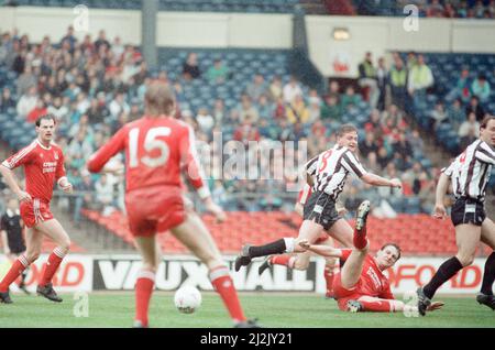 Newcastle United player Paul Gascoigne Gazza modelling the latest ...