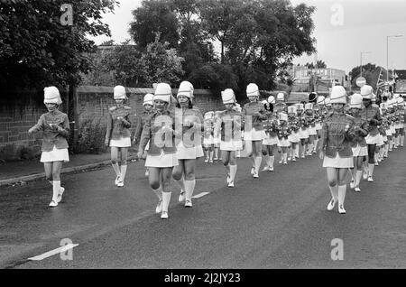 Garston Carnival, Liverpool, Merseyside, 2nd July 1988 Stock Photo - Alamy
