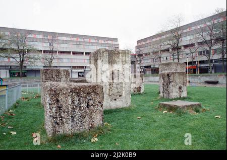 General views of Ferrier housing estate in Kidbrooke, Greenwich, south ...