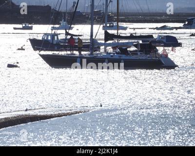 Queenborough, Kent, UK. 2nd Apr, 2022. Rising UK energy prices. The ...