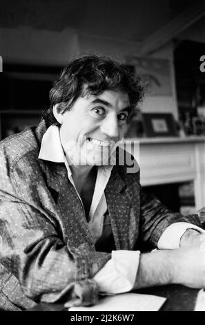Comedian and actor Terry Jones. 31st March 1987 Stock Photo - Alamy