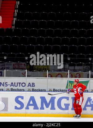 Linus Klasen, hockey player, Södertälje SK Stock Photo - Alamy