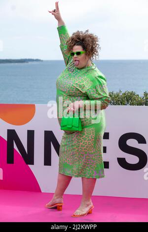 Cannes, France, 2 April 2022, Maya Landsmann (actress), Levin Leib Lev ...
