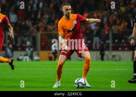 ISTANBUL - Berkan Kutlu of Galatasaray AS during the Turkish Super Lig ...