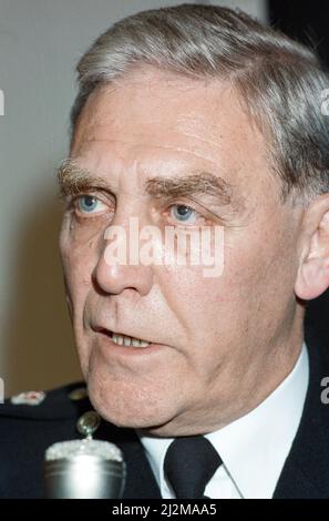 Chief Constable of the South Yorkshire Police Department Peter Wright ...