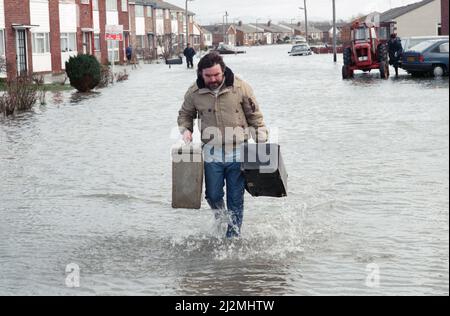 The Towyn Floods of February 1990, A catastrophic combination of high ...