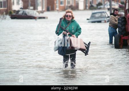 The Towyn Floods of February 1990, A catastrophic combination of high ...
