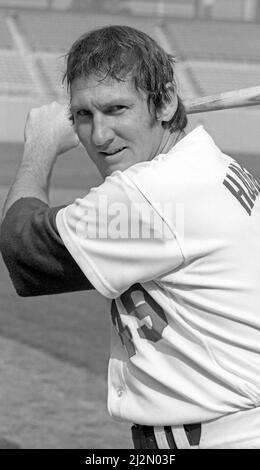 Knuckleball pitcher Charlie Hough at Dodger Stadium Stock Photo - Alamy
