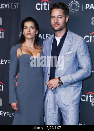 Justin Hartley and Sofia Pernas arrive at The Veuve Clicquot Polo ...