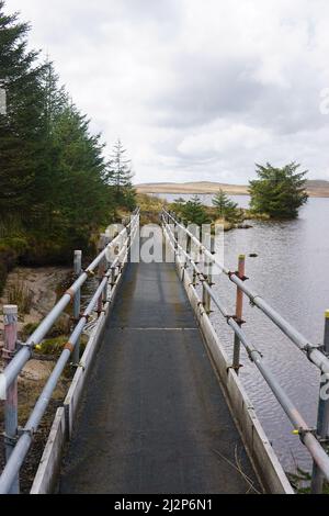 Loch Glow Trout fishing Scotland Stock Photo - Alamy