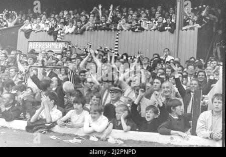 Derby County v Manchester United, Watney Cup Final, 1970 Stock Photo ...