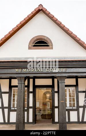 Sesenheim (Sessenheim Alsace, France): Goethe und Friedrike Brion Stock ...