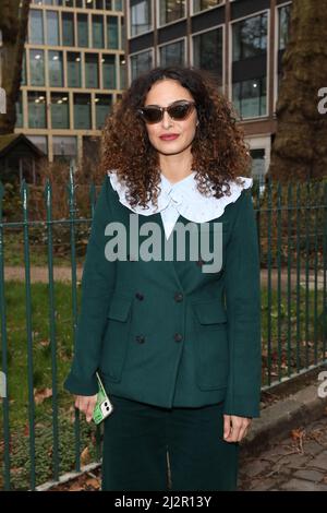 Anna Shaffer seen outside of Paul & Joe show during London Fashion Week ...
