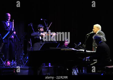 Paolo Conte in live concert Stock Photo - Alamy