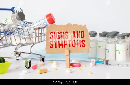 Text sign showing Symptoms Of Stress. Business concept serving as ...