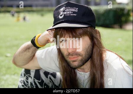 Bruce Dickinson, lead singer of the heavy metal band Iron Maiden. 13th ...