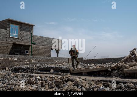 Kurdish people back to normal life after ISIS war defeat by Ishmaerga ...