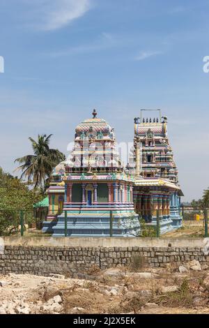 View of Shaaradaambe Temple, Avani, Kolar, Karnataka, India Stock Photo ...
