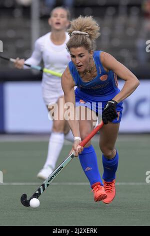 AMSTELVEEN, NETHERLANDS - APRIL 3: Maria Verschoor of The Netherlands ...