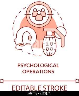 Psychological operations concept icon Stock Vector Image & Art - Alamy