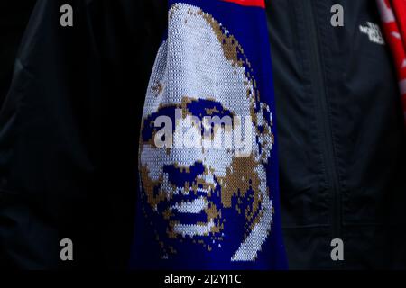 Crystal Palace manager Patrick Vieria applauds the fans after the ...