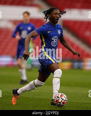 Chelsea's Silko Thomas during the FA Youth Cup semi final match at The ...