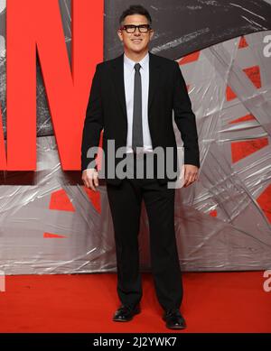 Dylan Clark attends a special screening of The Batman at BFI IMAX ...