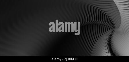 A 3D rendered shaded background of gray vortex swirls Stock Photo - Alamy