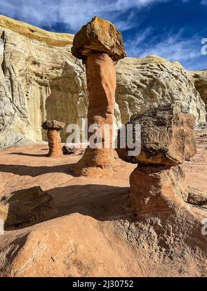 The Toadstools near Kanab Utah Stock Photo - Alamy
