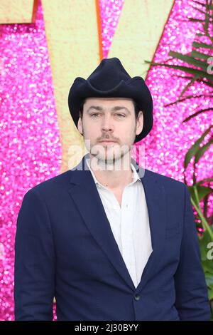 Aaron Nee attends UK Special Screening of "The Lost City" at Cineworld ...