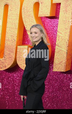 Hayley Morris attends UK Special Screening of "The Lost City" at ...