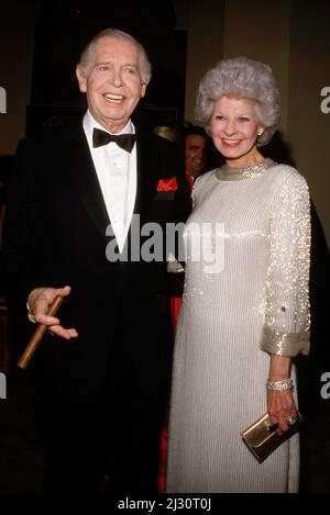 Milton Berle and Ruth Berle Circa 1980's Credit: Ralph Dominguez ...