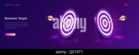 Simple circle target template. Bullseye symbol Stock Vector Image & Art ...