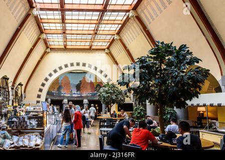 Interior of Roberts Cafe Jugend, Art Nouveau, Helsinki, Finland Stock ...