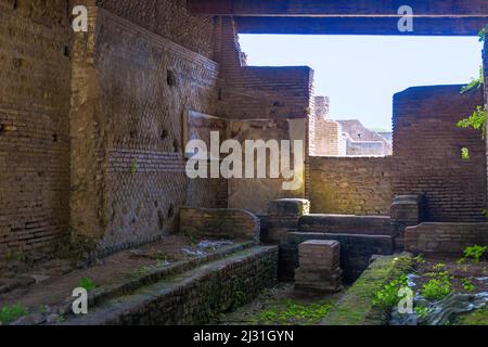 Rome. Italy. Ostia Antica. Mithraeum of the Baths of Mithras (Mitreo ...