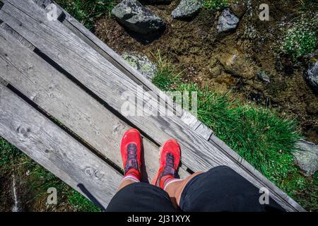 Trail running tour in the Ötztal - mountain landscape of the Ötztal ...