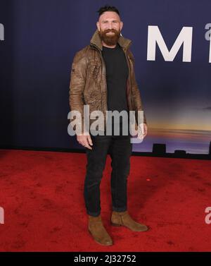 Devan Long arrives at the AMBULANCE Los Angeles Premiere held at the ...